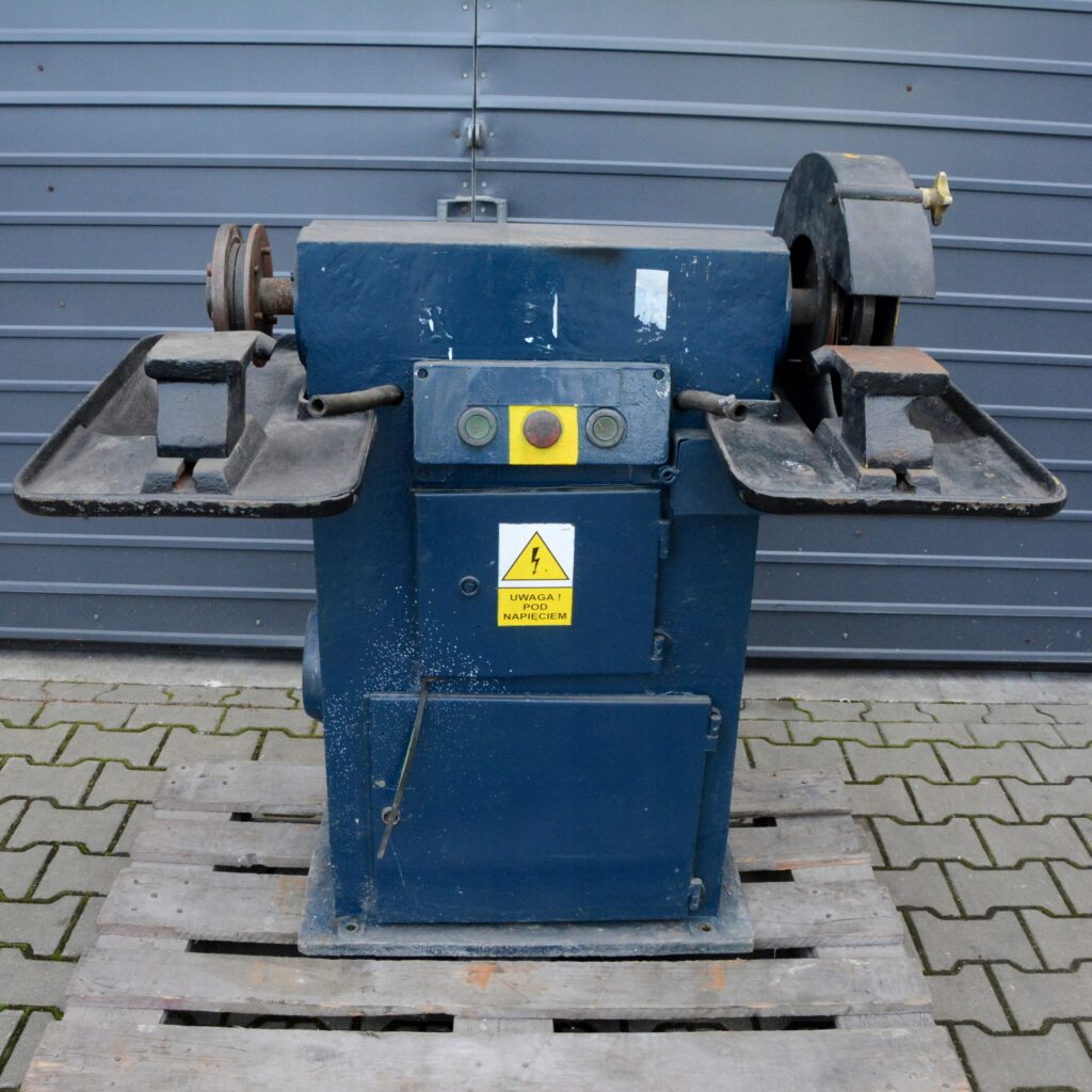 Szlifierka dwutarczowa stojąca OND-350D - GROTEX - Demobil, transport ...