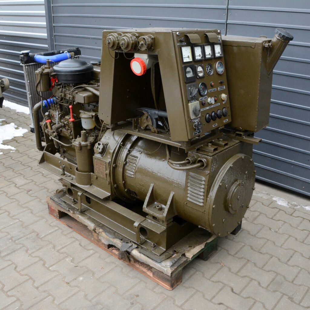 Agregat prądotwórczy 30kW WP - GROTEX - Demobil, transport, skup złomu
