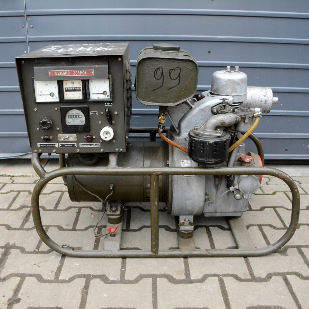 Agregat prądotwórczy 2kW PAB2 WP - GROTEX - Demobil, transport, skup złomu